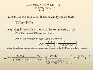 Introduction to Air Refrigeration for 3/4 B.Tech