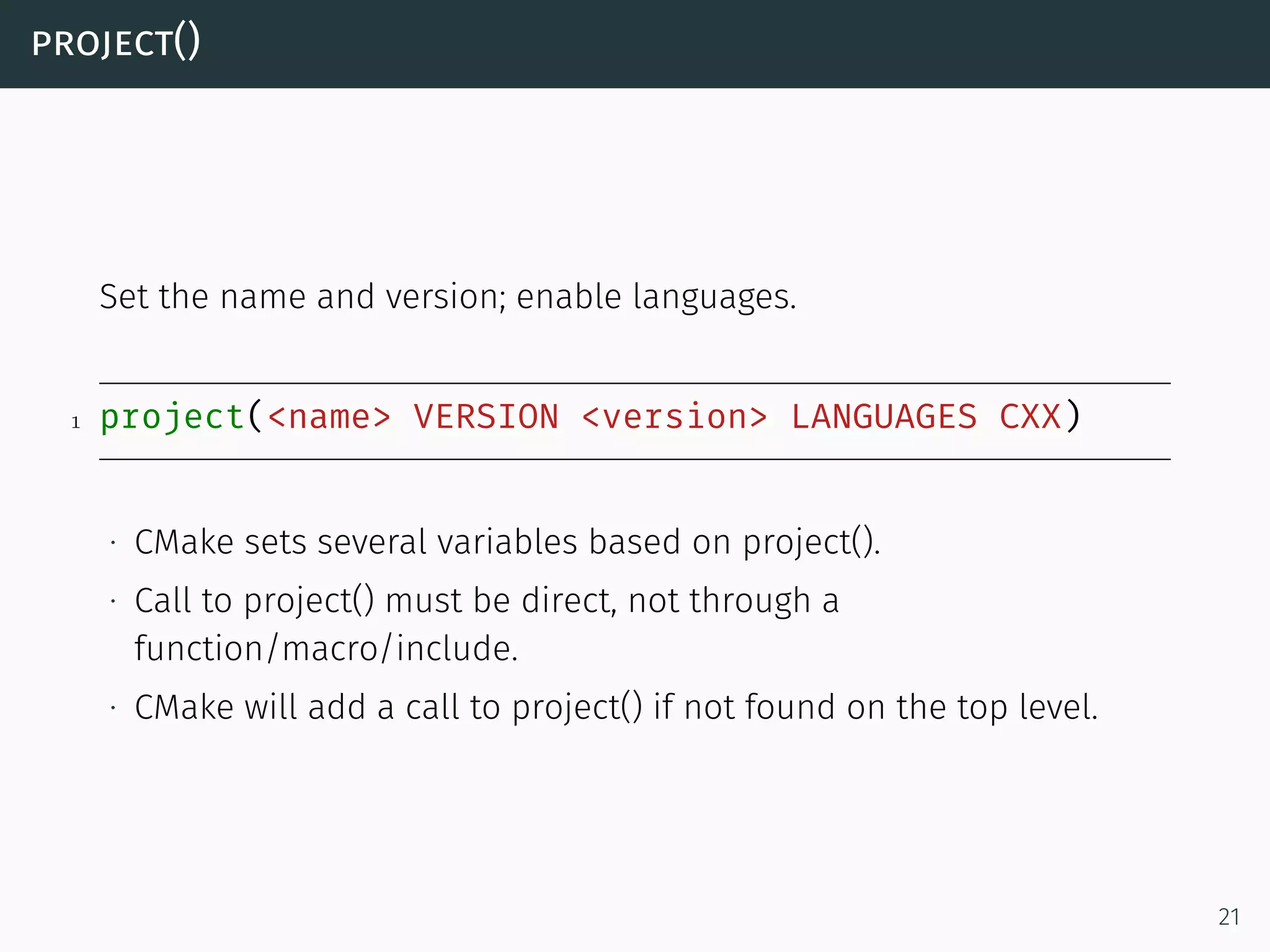 Cmake Introduction And Best Practices Pdf Programming Languages