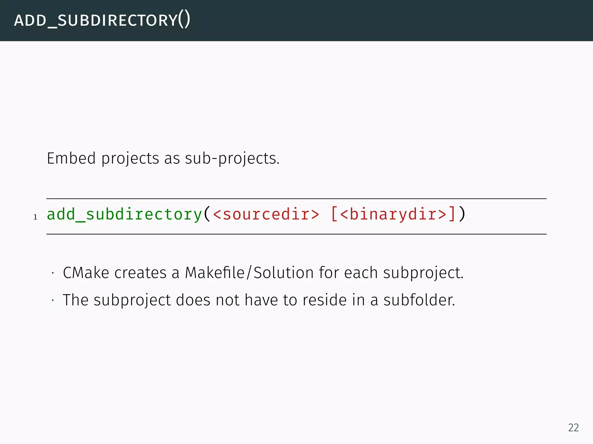 CMake - Introduction and best practices | PDF