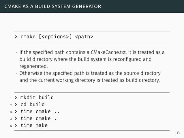 CMake - Introduction and best practices | PDF | Programming Languages | Computing