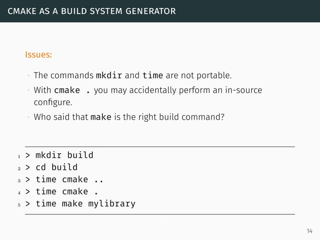 Cmake Introduction And Best Practices Pdf Programming Languages