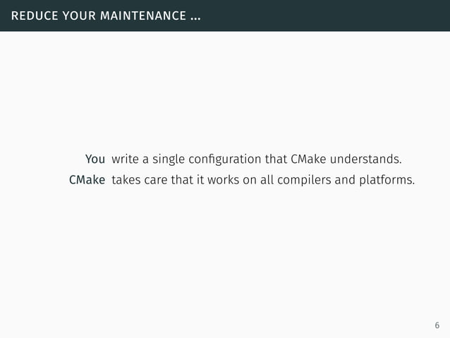 CMake - Introduction and best practices | PDF | Programming Languages | Computing
