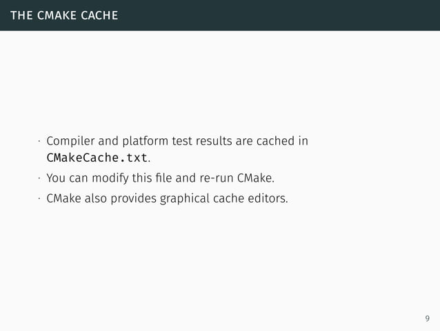 Cmake Introduction And Best Practices Ppt
