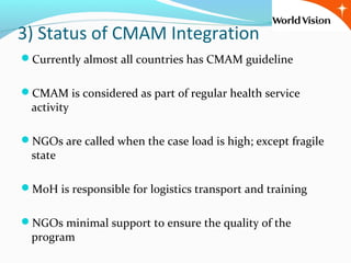 Cmam integration and complementary models ce | PPT