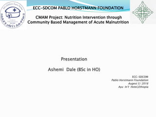 Launching Program of CMAM Project | PPT