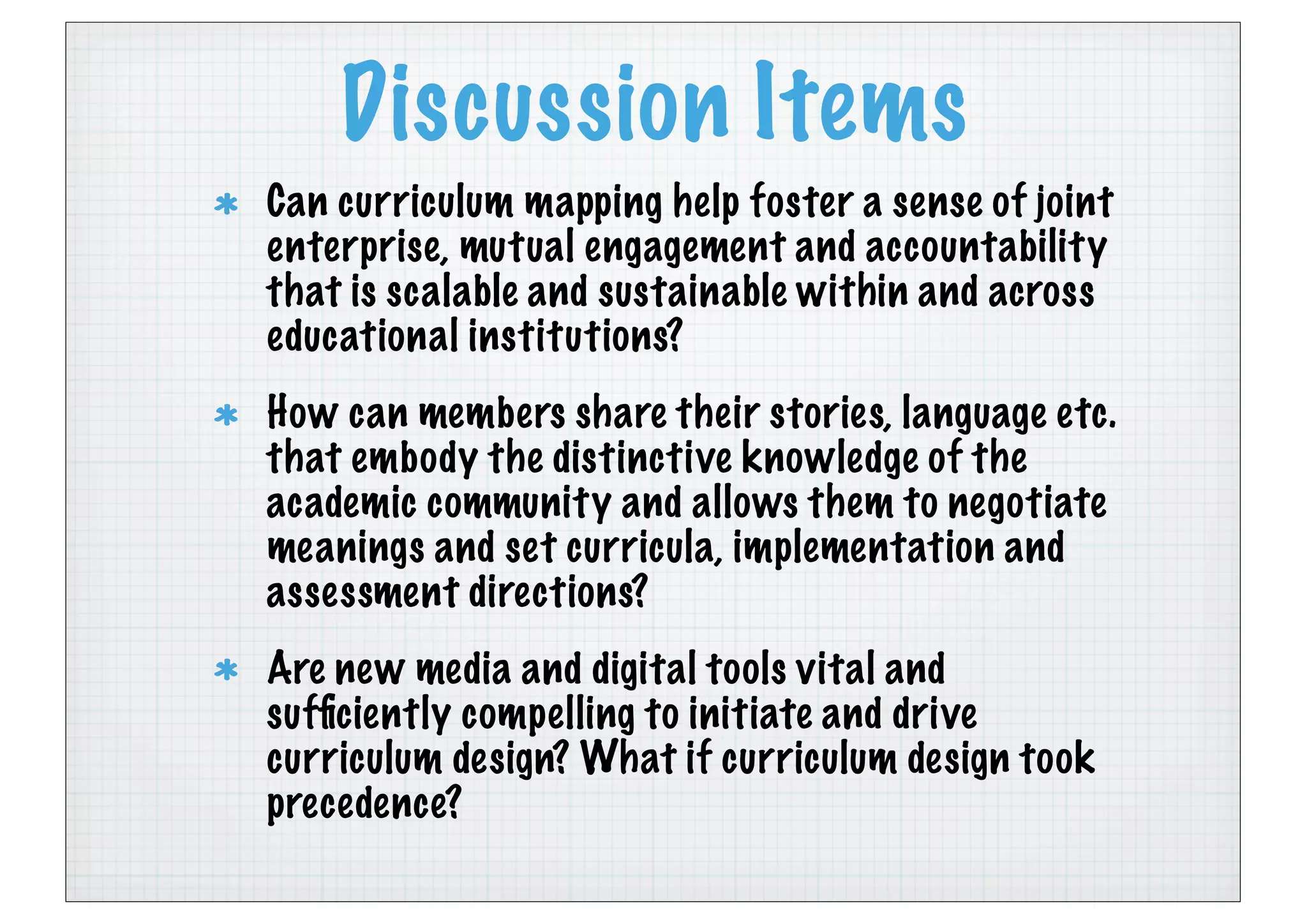 Curriculum Mapping Pdf Professional School Postgraduate Education