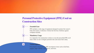 CMA PPT on safety equipements Civil engg | PPT