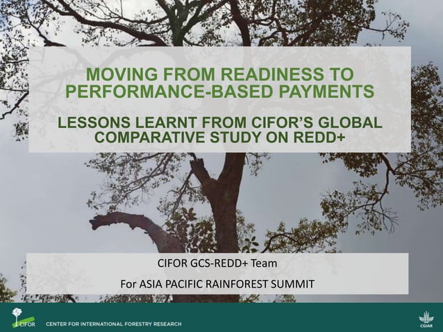 Moving from readiness to performance-based payments | PPT