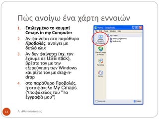Cmaptools intro | PPTX
