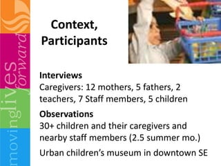 Literacy Learning at the Children's Museum (LRA 2013) | PPT