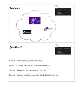 C# Markup 2: The Flutter developer experience for WinUI 3, Uno Platform and WPF | PDF | Web ...