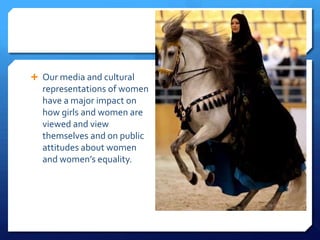Women and Media presentation | PPT