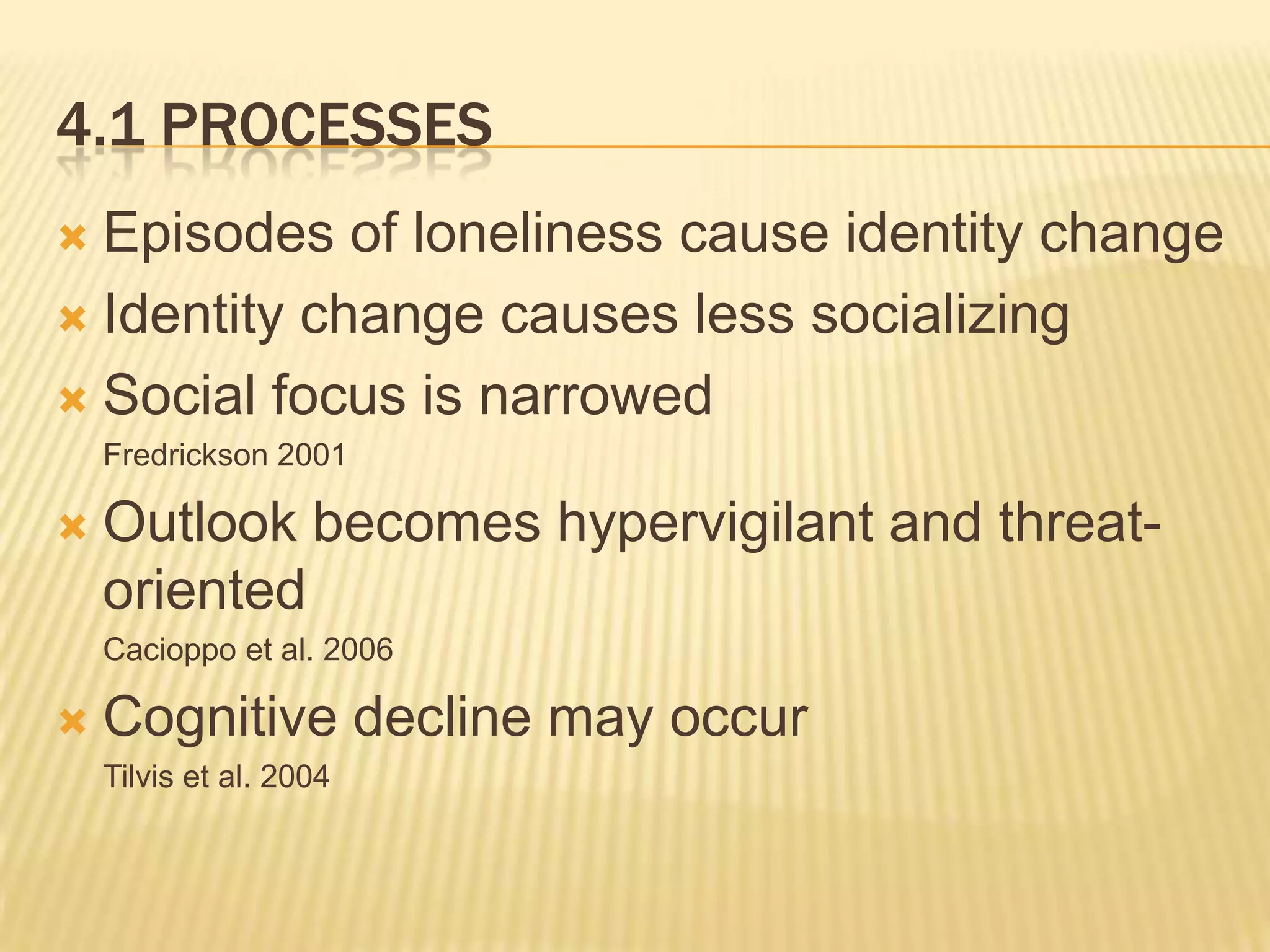 Loneliness: Sociological and Psychological Causes, and a Proposed ...