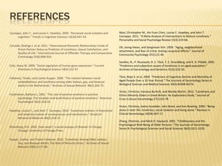 Loneliness: Sociological and Psychological Causes, and a Proposed ...