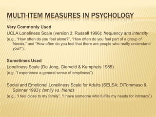 Loneliness: Sociological and Psychological Causes, and a Proposed ...