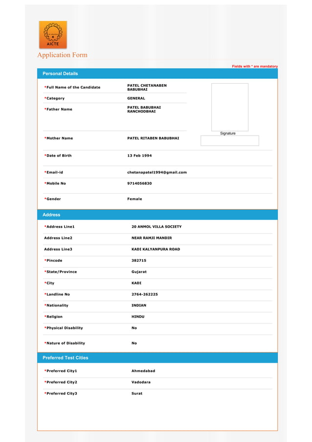 Cmat application-form(2) | PDF