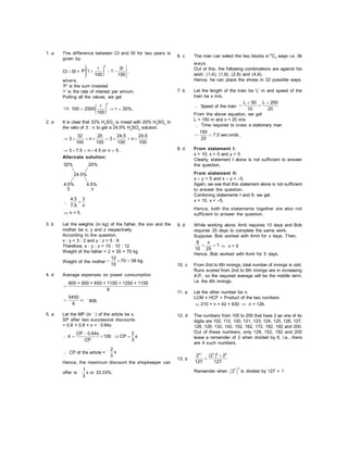 CMAT Sample Paper 1 - MBA Classes | PDF