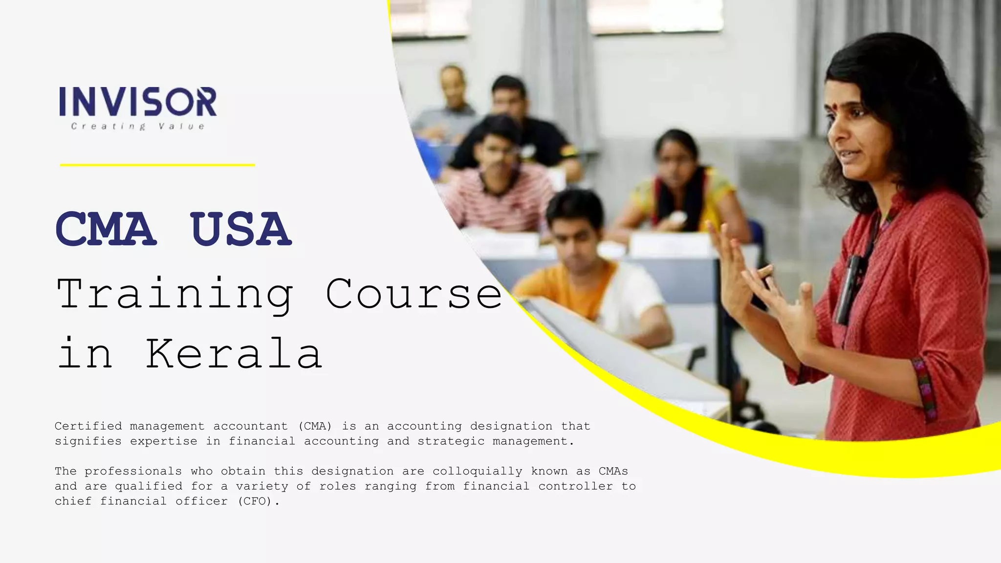 CMA USA Course | PPTX