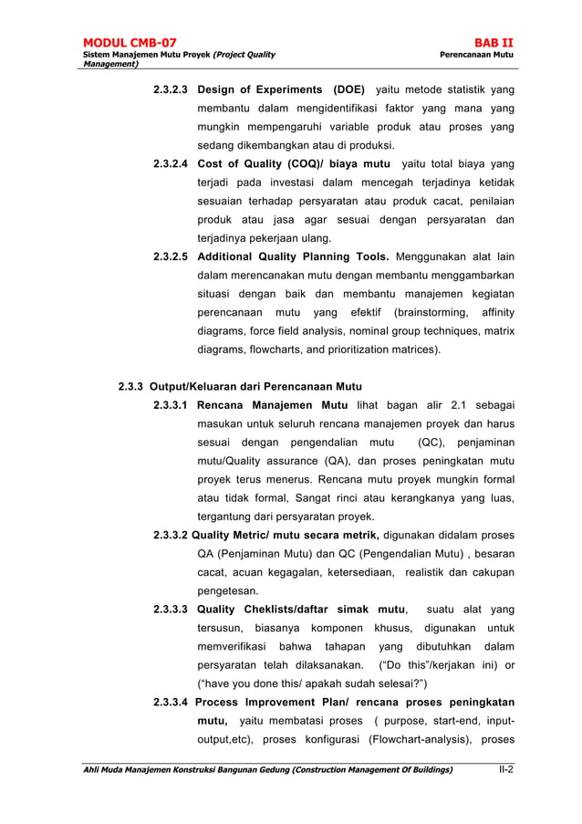 Cmb 07 Sistem Manajemen Mutu Pdf
