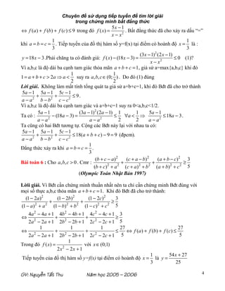 Cm bat dang thuc bang pp tiep tuyen | PDF