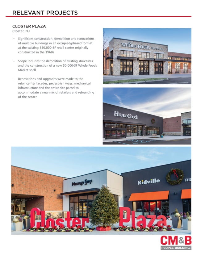 CM&B Construction Overview | PDF