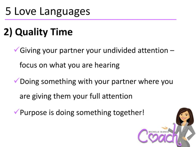 Cmb love languages | PPT