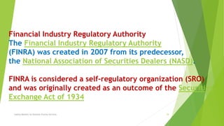 Capital Market for Business Profess Service | PPT