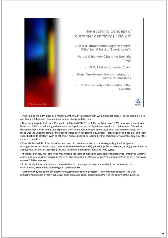 CRM 2.0 - Fundamental Changes (print version) | PDF