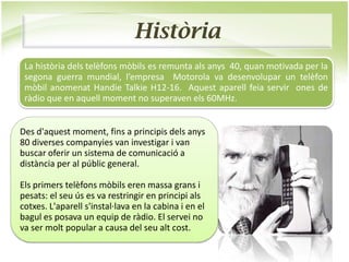 Els mòbils: obtenció i reciclatge dels materials | PPTX