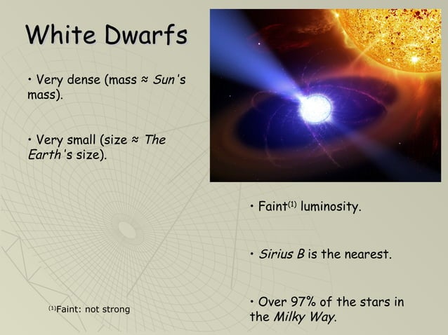 NEUTRON STARS AND WHITE DWARFS | PPT | Physics | Science