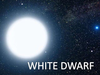 Characteristics Of A White Dwarf