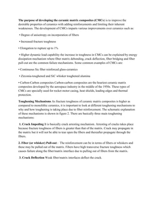 Ceramic matrix cimposites | PDF