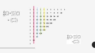 CMC3-S 2919 Pascal's Triangle - Blaise-ing a Trail of Mathematics | PPT