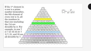 CMC3-S 2919 Pascal's Triangle - Blaise-ing a Trail of Mathematics | PPT