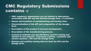 Cmc and post regulatory | PPTX