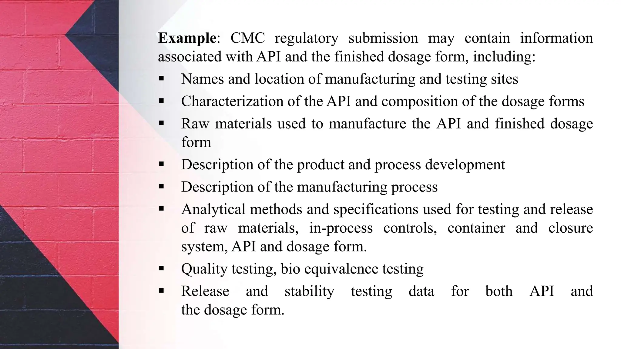 CMC(CHEMISTRY,MANUFACTURING AND CONTROL).pptx