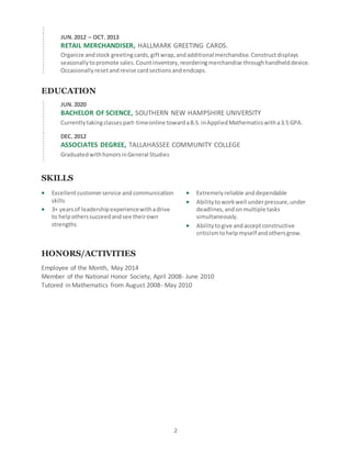 Chelsea McClellan Resume | DOCX