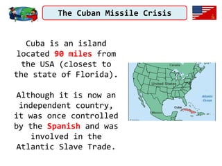 Cold War - events before and during the cuban missile crisis | PPTX