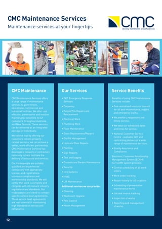 CMC Property Services Corporate Profile | PDF