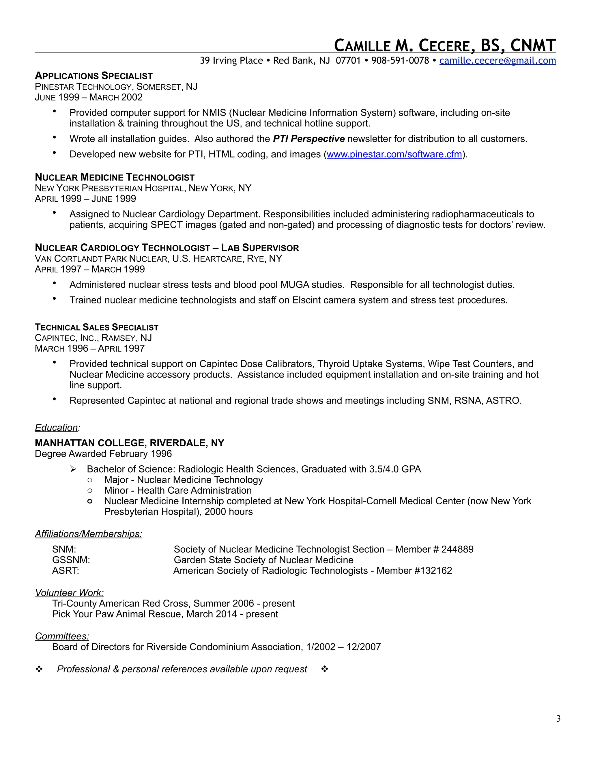 Cmc cv comprehensive_1.2016