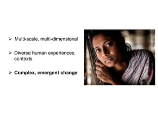 Measuring gender transformative change: Frameworks, Characteristics ...