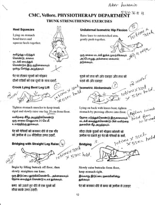 Cmc exercise therapy for back pain | PDF