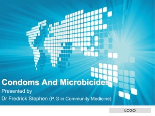 Condoms & Microbicides | PPTX