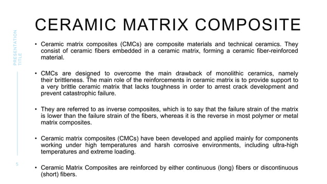 CMC for braking system in AUTOMOBILES.pptx | Physics | Science