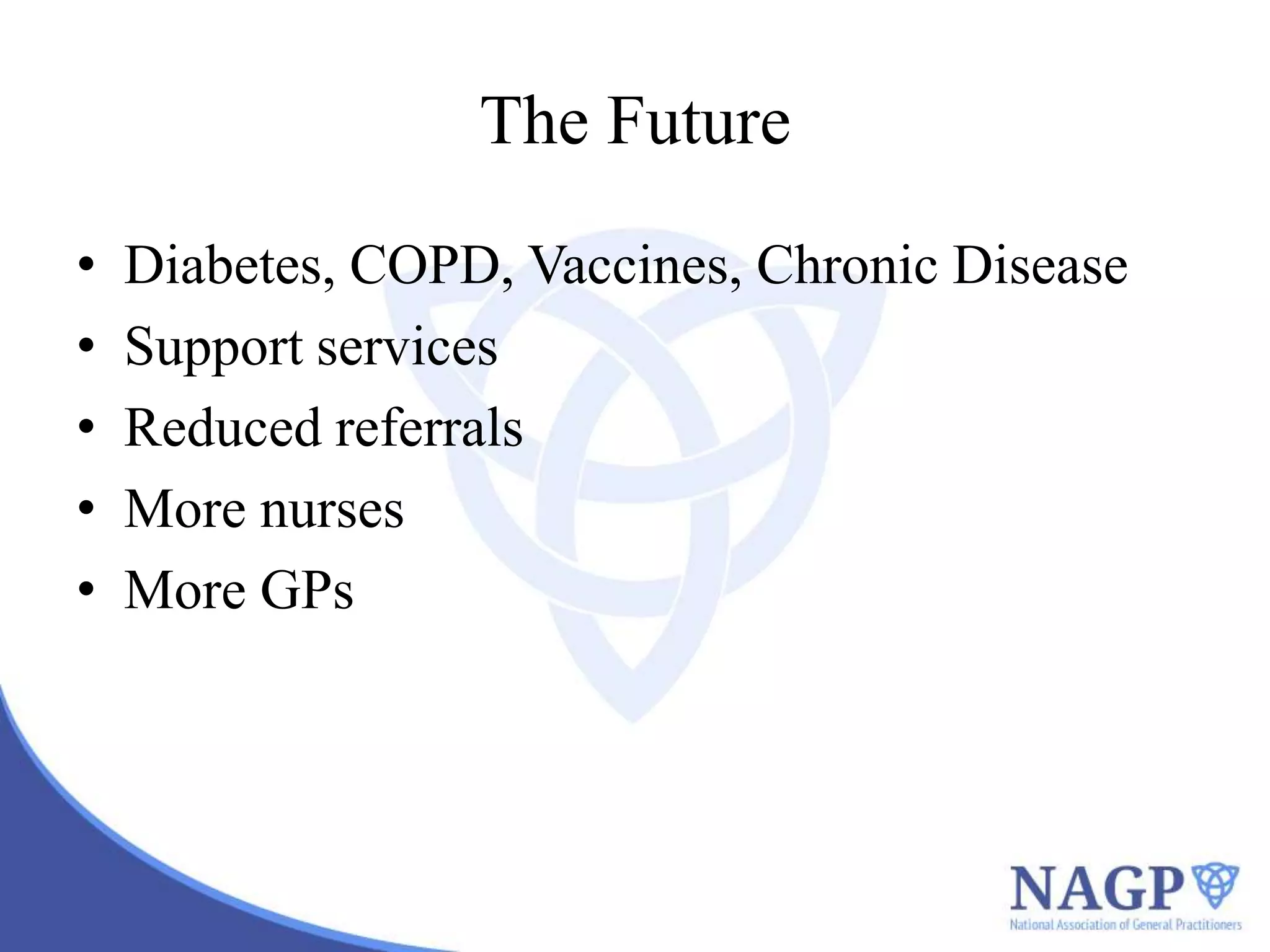 Dr. Conor McGee, National President, NAGP | PPT