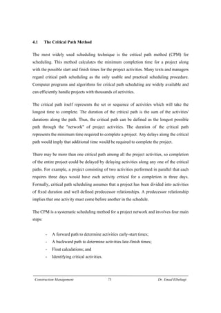 Cm ch4 scheduling | PDF