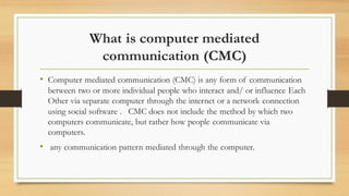 Cmc in education | PDF