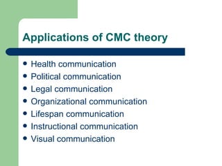 Organizational Communication in CMC | PPT