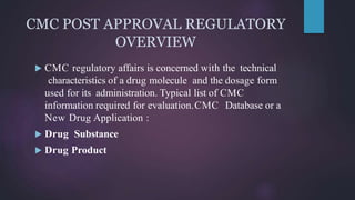 Cmc presentation | PPTX