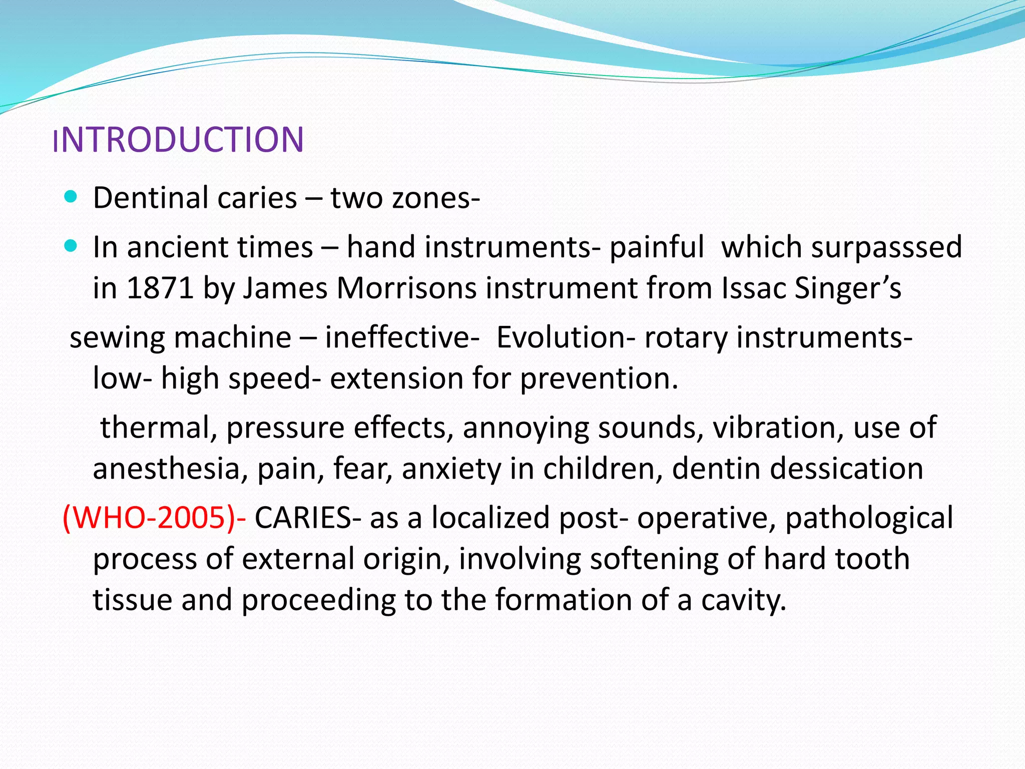 Chemo-mechanical Caries Removal | PPTX | Dental Health | Diseases and ...